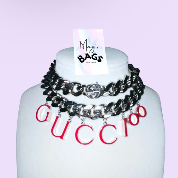 Gucci | Jewelry | Gucci 0 Anniversary Limited Edition Gucci Logo Charms ...